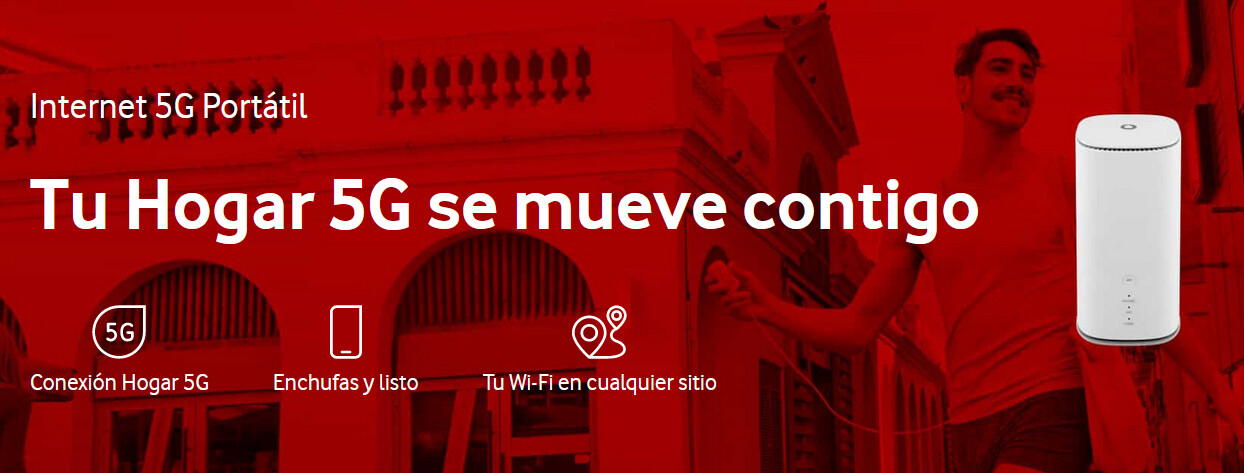 Así es el nuevo router que Vodafone está instalando con su Hogar 5G