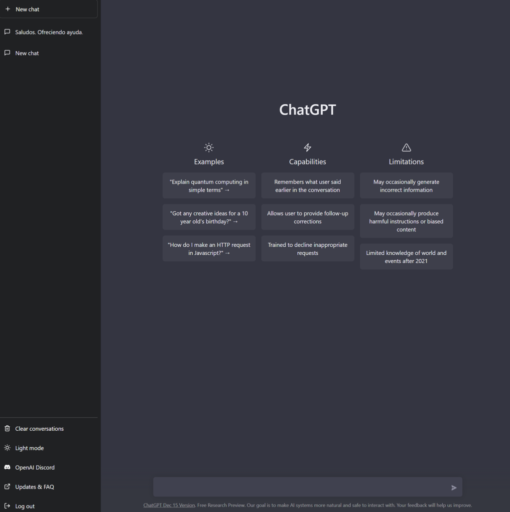 ChatGPT: qué es, cómo utilizarlo gratis y qué puedes hacer ahora que ...