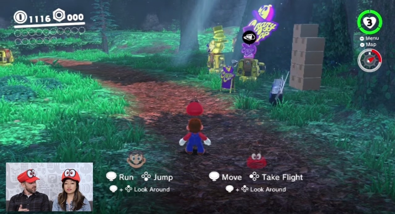 Super Mario Odyssey: diez minutos de gameplay del modo cooperativo para ...