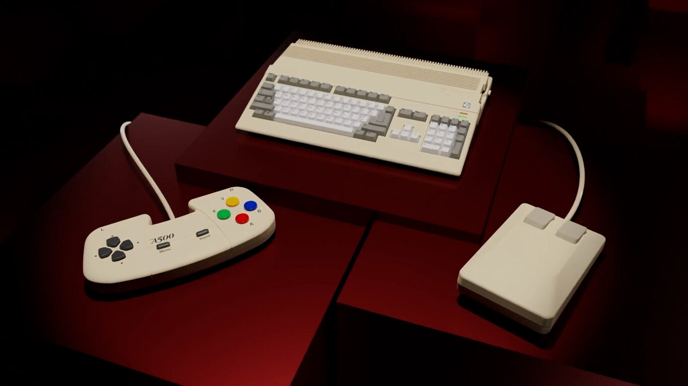 El Amiga 500 Mini ya es oficial: el mítico PC de Commodore llega con 25 ...