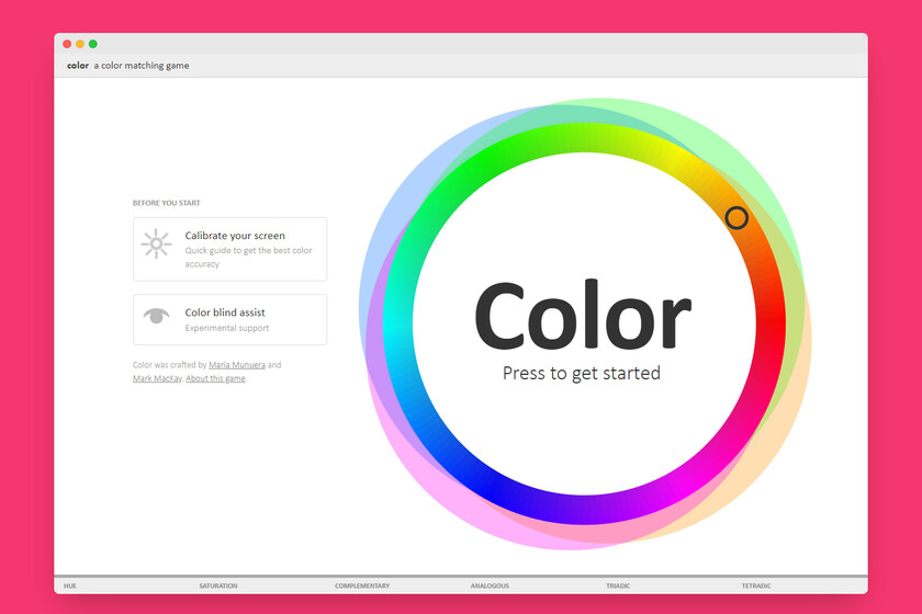 Este juego pone a prueba si eres capaz de distinguir los colores y cómo ...