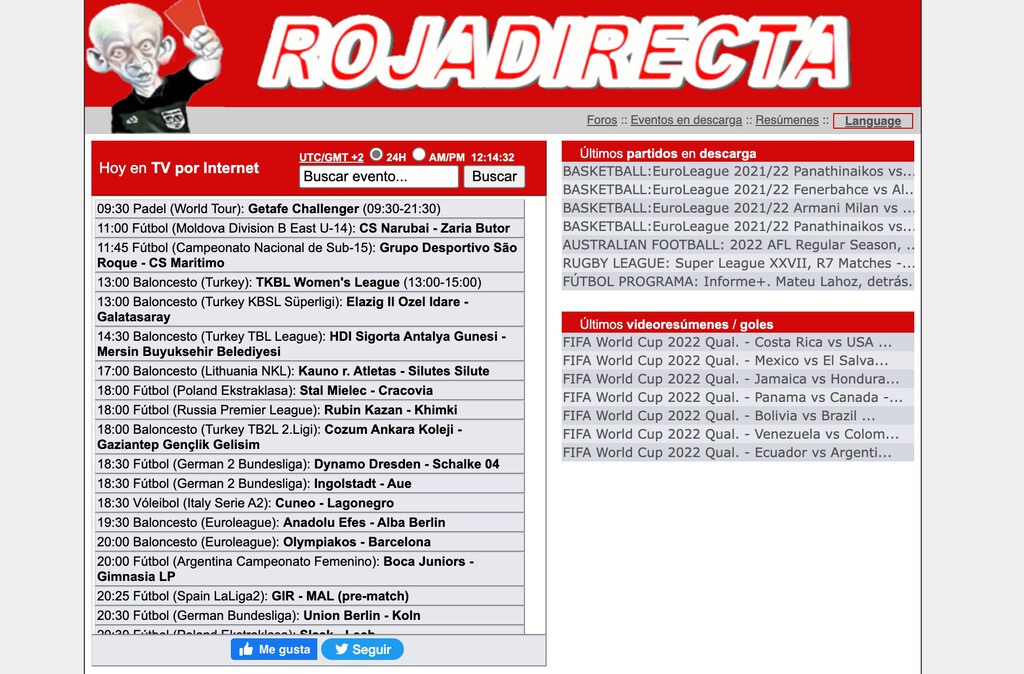20 alternativas a Rojadirecta: porque ver gratis el fútbol online ...