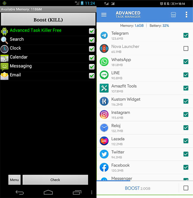 Aplicaciones con las que flipaste en su día: Advanced Task Killer