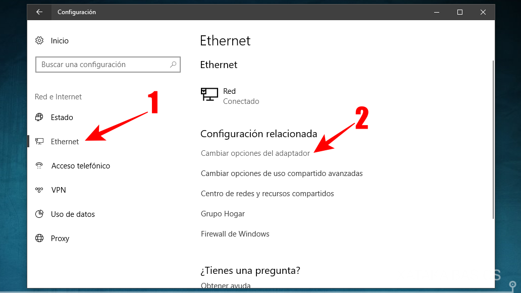 Cómo cambiar o configurar los DNS en Windows 10