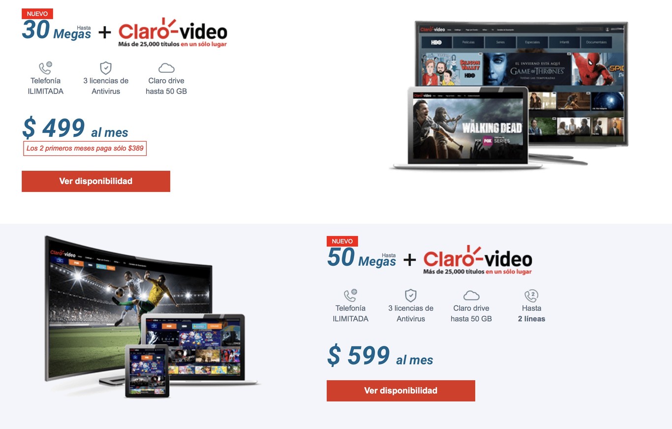 Más cambios en la oferta comercial de Telmex en México: 30 Mbps, Claro ...