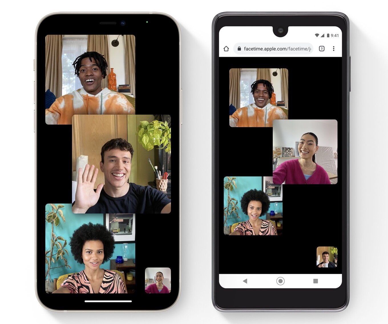 Cómo hacer una llamada FaceTime con Android o Windows a través de iOS 15
