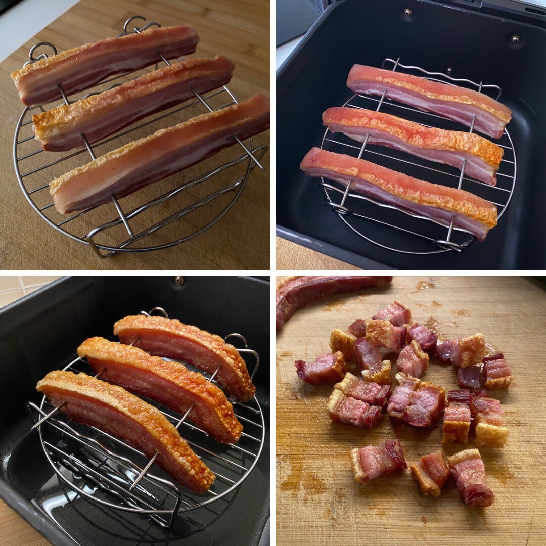 Torrezno de Soria en airfryer, receta de cocina fácil, sencilla y deliciosa