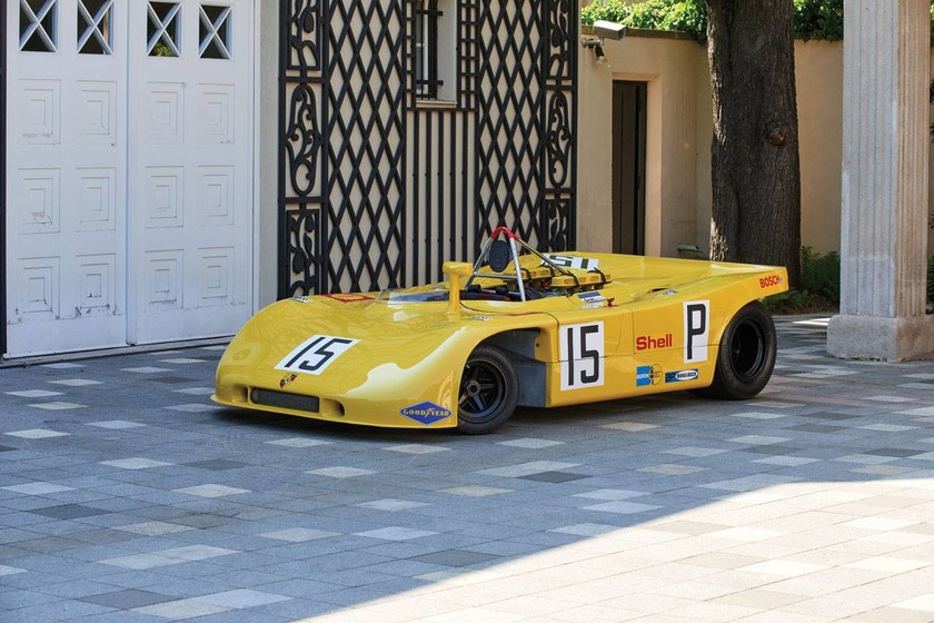 Este Porsche 908/03 que sale a subasta hizo historia en Nürburgring en 1970