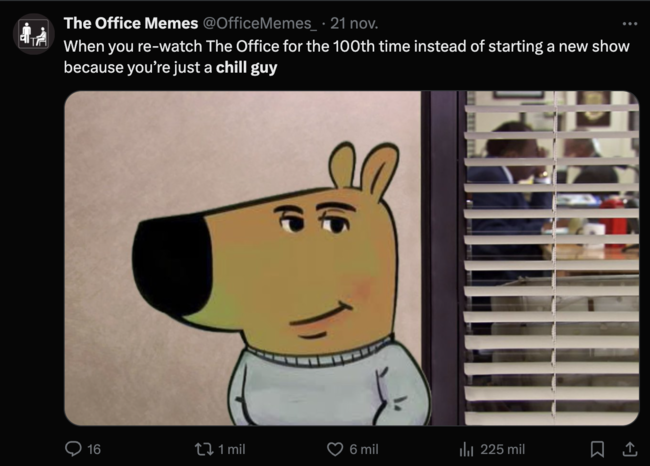 Chill Guy es el último meme viral porque esconde algo más profundo: es ...