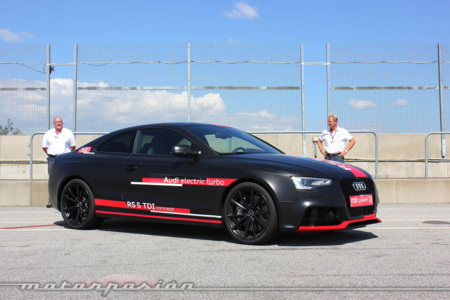 Audi A6 TDI concept vs Audi RS 5 TDI concept: duelo biturbo eléctrico ...
