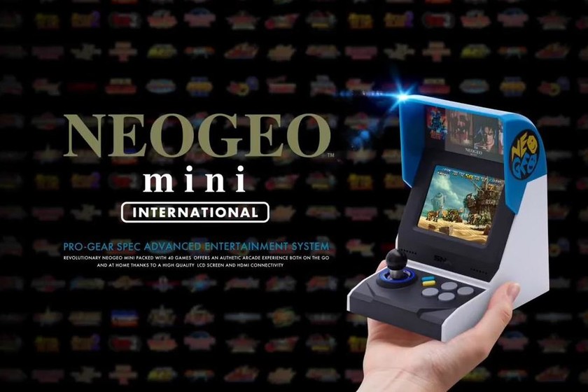 La Neo Geo Mini nos avisa de que ya se puede reservar con un nuevo tráiler