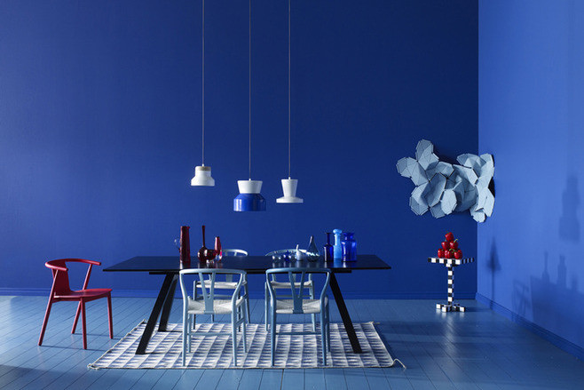 Diecisiete interiores en azul: una apuesta segura y adaptable para ...