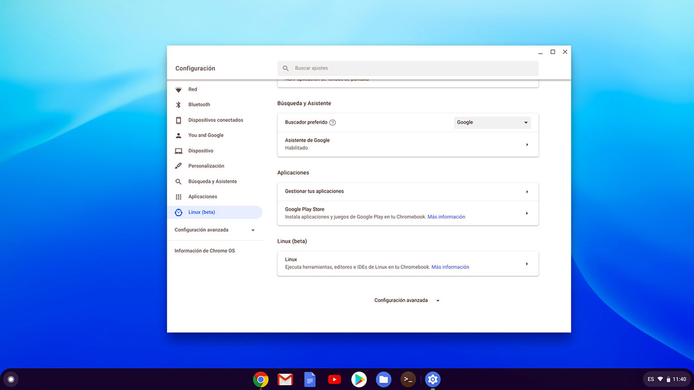 Así es usar Linux en Chrome OS: integración total para una plataforma ...