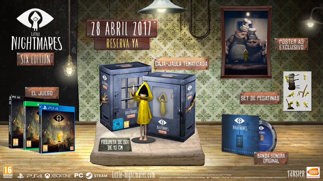 Little Nightmares llegará el 28 de abril acompañado por una edición de ...