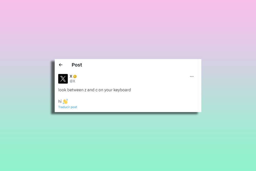 "Mira entre la X y la Y". El último meme viral de X y TikTok es tan ...