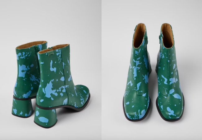 Así son los botines de colores de Camper más rompedores del invierno