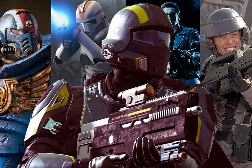 Ni uno ni dos, sino 11 crossovers para Helldivers 2: esta es la lista ...