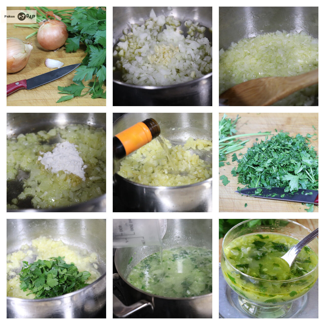 Receta de salsa verde tradicional, la mejor para tus recetas de pescado ...