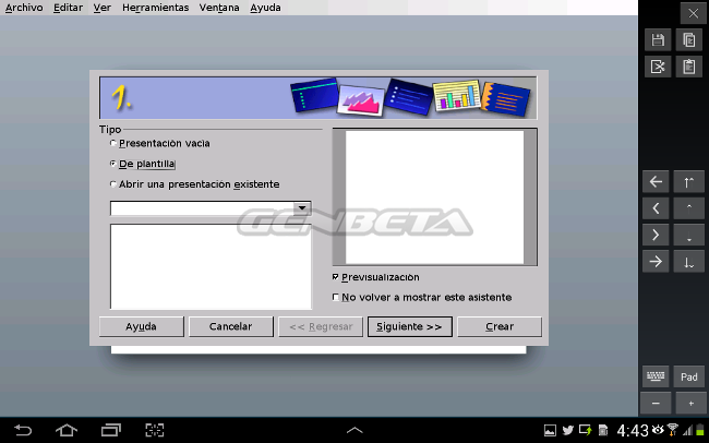 AndrOpen Office, la versión de Apache OpenOffice para Android