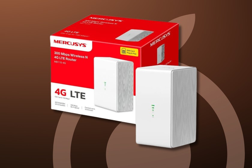 A menos de 40 euros este router 4G para conectar nuestros iPhone, iPad ...