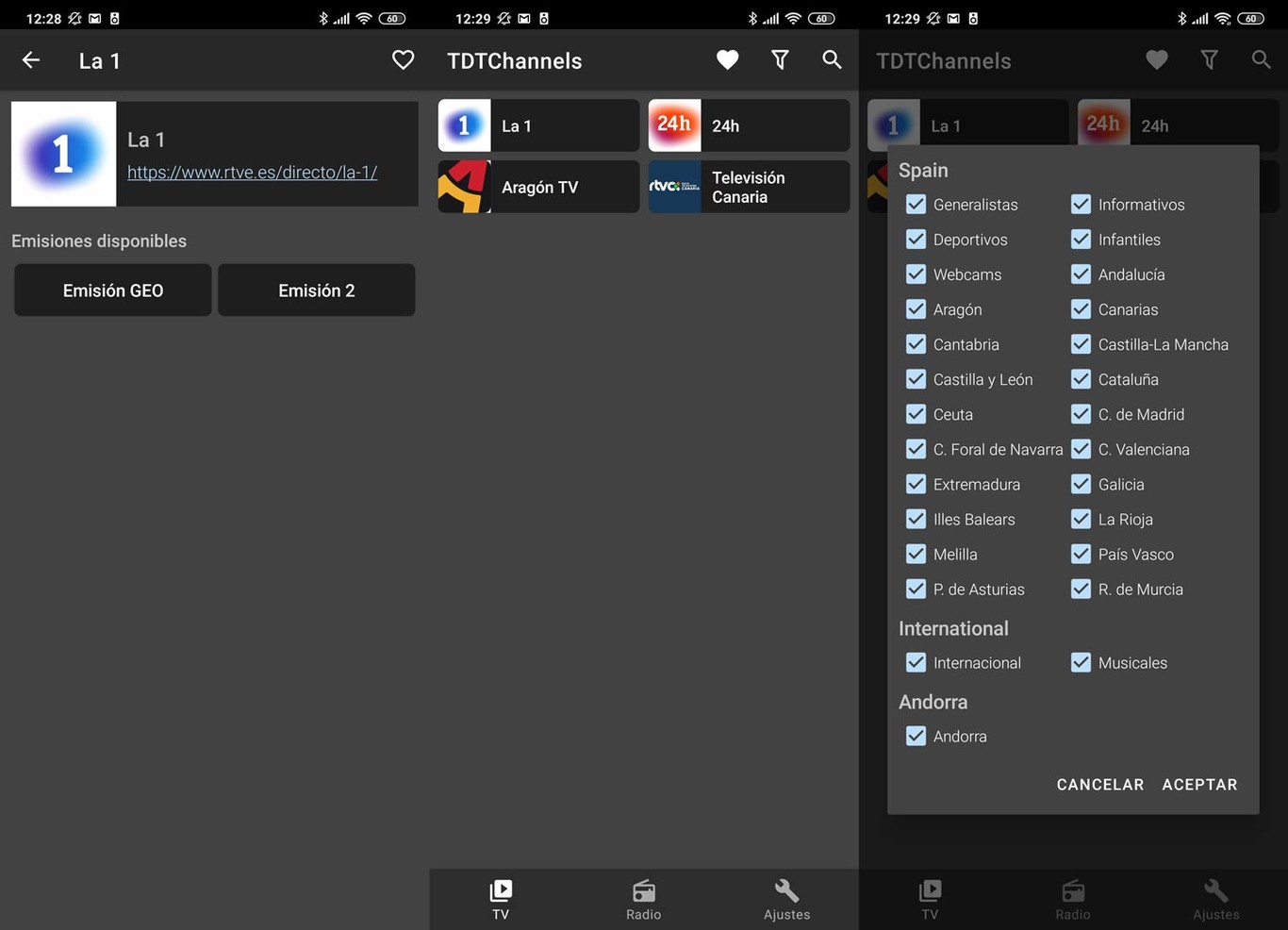 TDT Channels, una de las mejores apps para ver la tele en Android, se ...