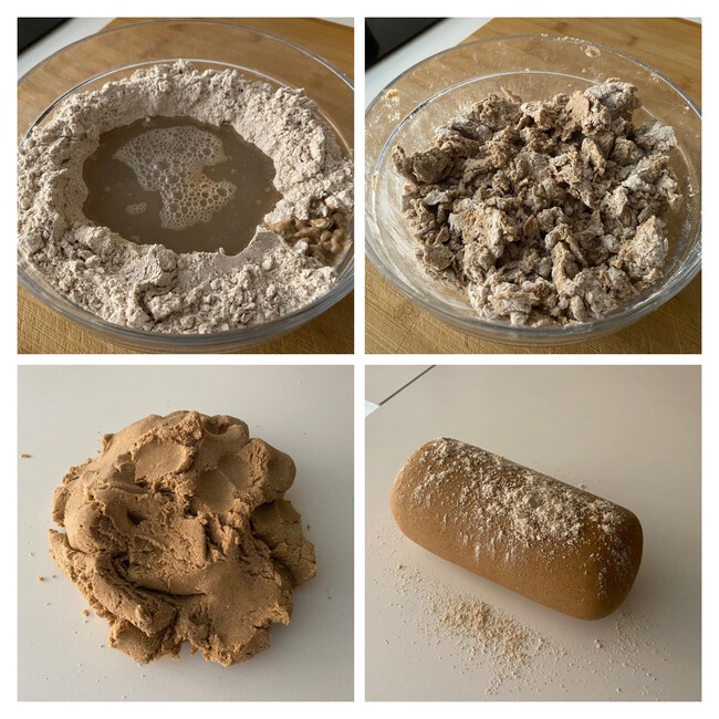 Pella de gofio, receta de cocina fácil, sencilla y deliciosa
