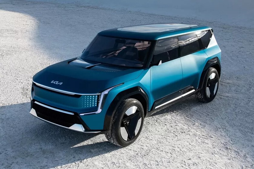 Kia desvela el futurista EV9: un enorme SUV eléctrico que promete casi 500 km de autonomía