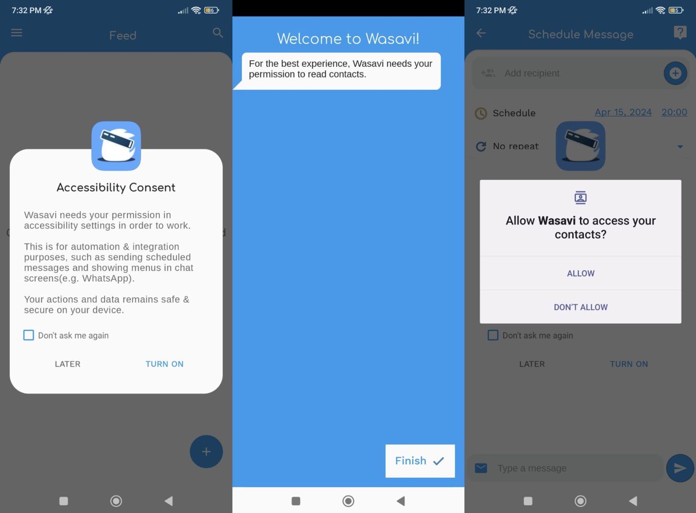 How to schedule WhatsApp messages to send at a specific time