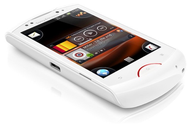 Sony Ericsson Live with Walkman, teléfono musical agitado
