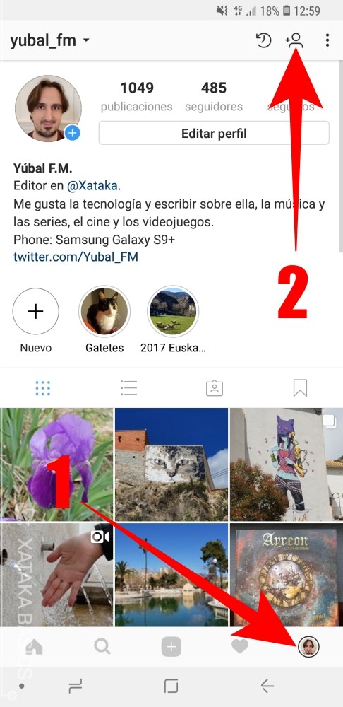 Cómo encontrar a tus amigos en Instagram