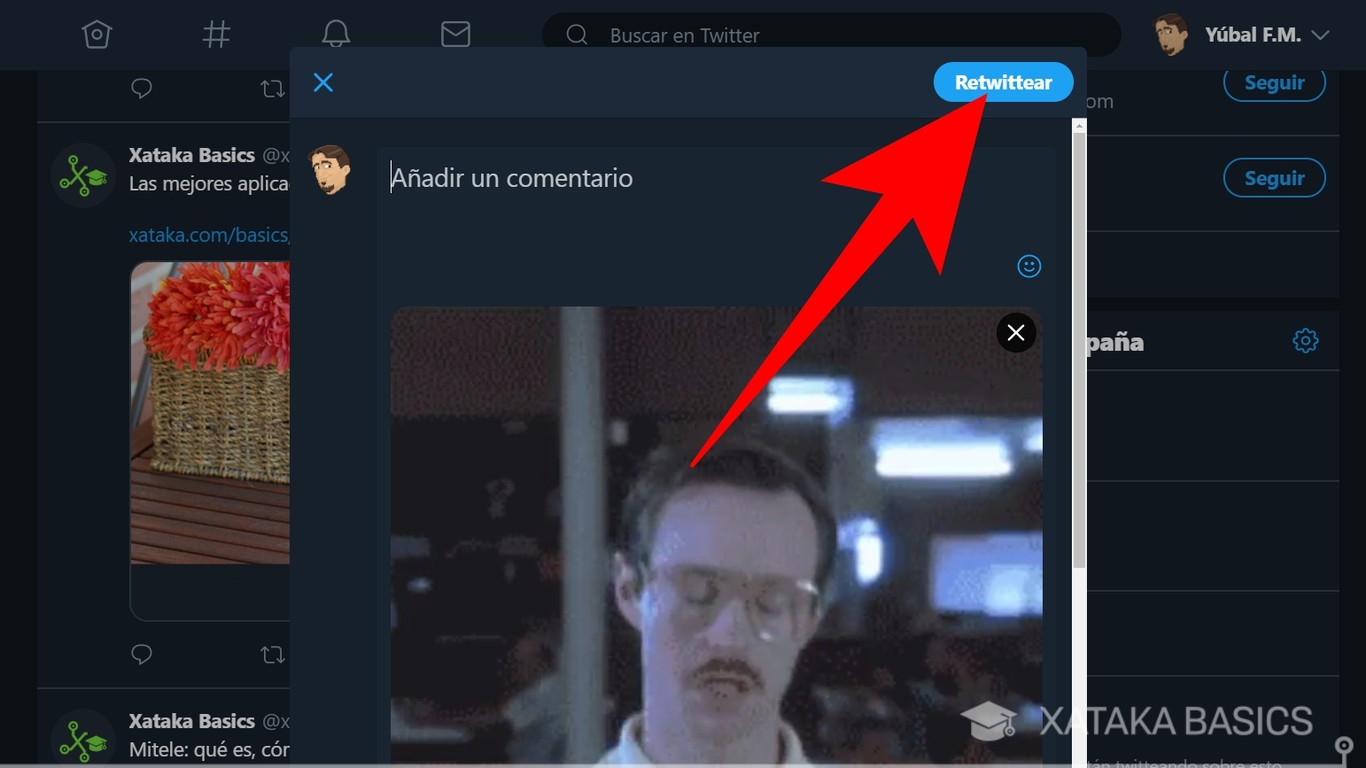Twitter: cómo hacer un retweet con un GIF, foto o vídeo