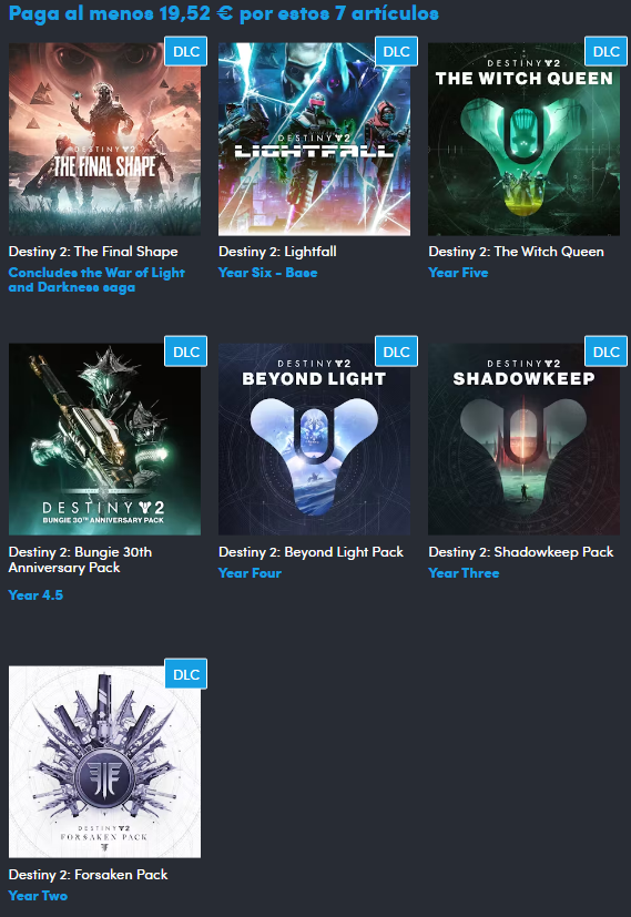 Su valor es de 282 euros, pero ahora cuesta menos de 20 euros. Destiny ...