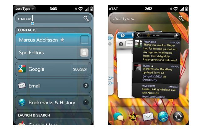 Palm Pre 2 y HP webOS 2.0 se presentan oficialmente