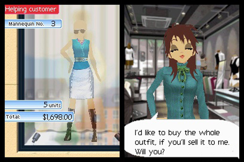 'Style Savvy', moda para chicas en Nintendo Dsi [E3 2009]