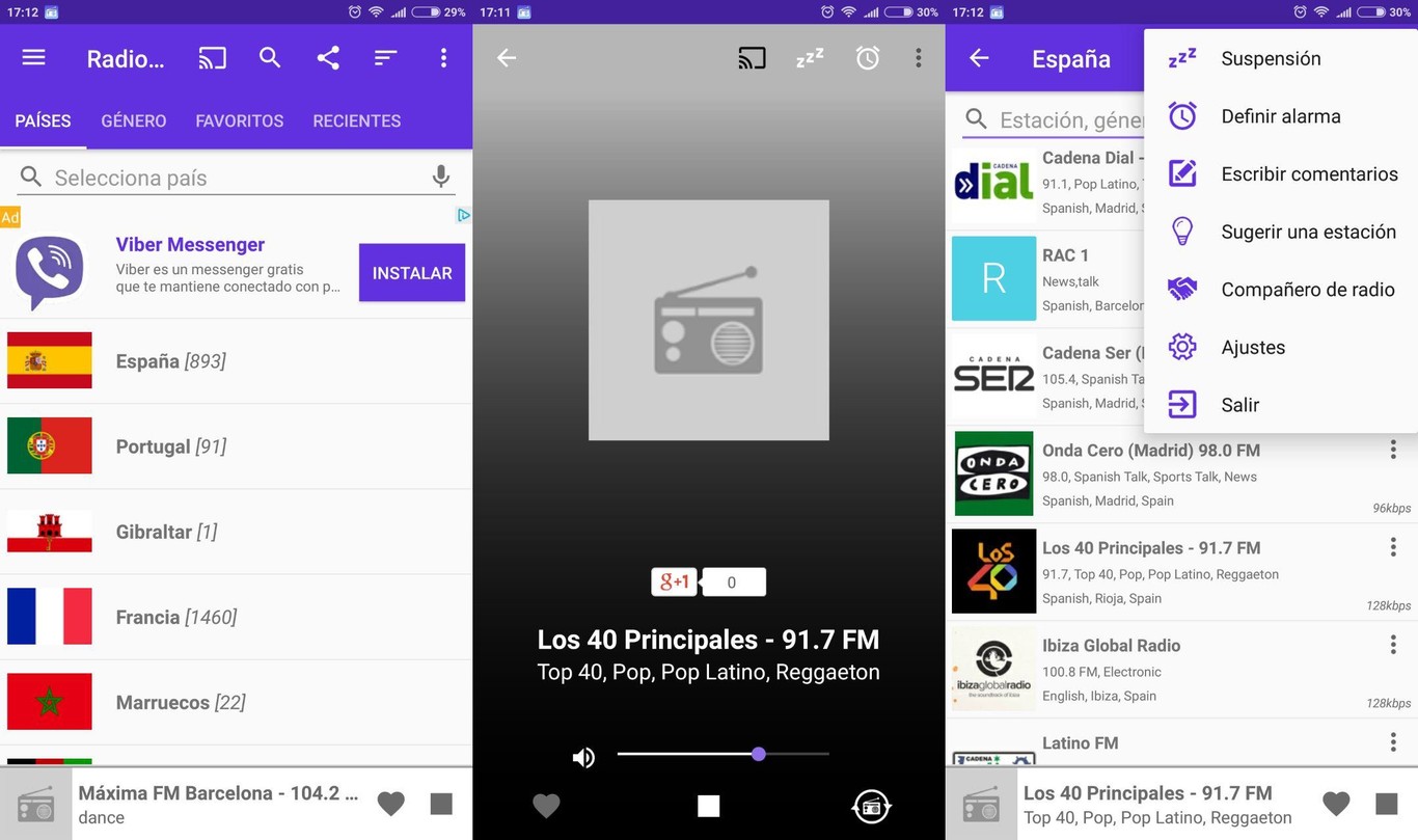 Las mejores aplicaciones Android para escuchar la radio