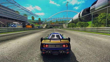 'The 90's Arcade Racer' nos muestra el contraste del día y la noche