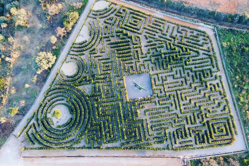 El laberinto más grande de España que esconde uno de los pueblos más ...