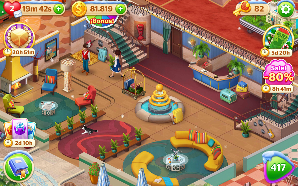 'Hotel Blast', un nuevo juego de puzles con dosis de misterio, ya está ...