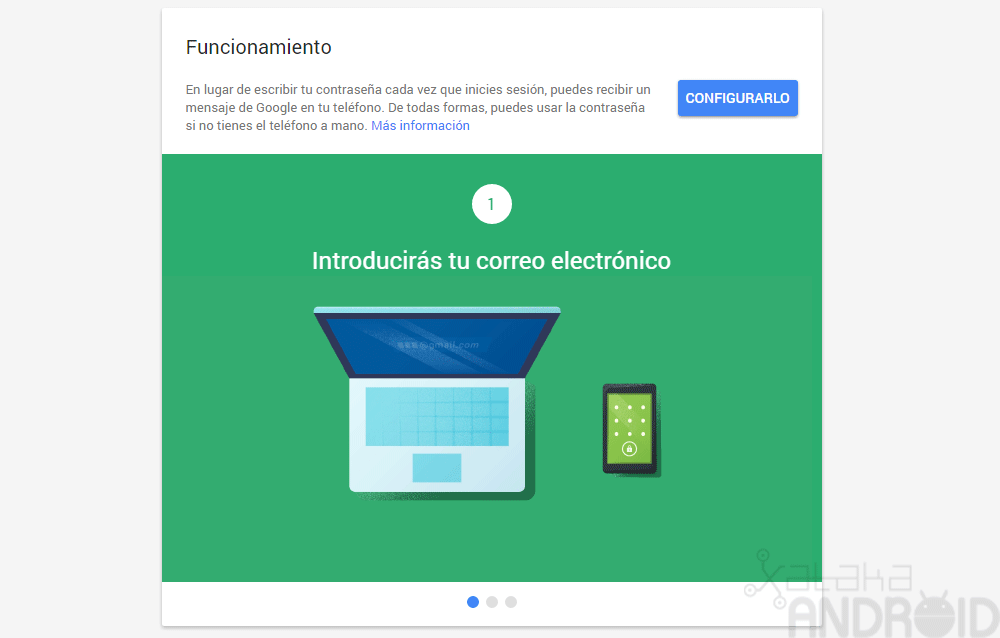 Cómo usar tu móvil para iniciar sesión en Google
