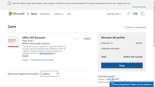 Cómo comprar más espacio en OneDrive, y qué tarifas hay disponibles