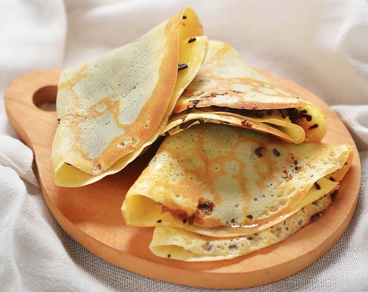 Tres recetas de crepas dulces. Perfectas para postre, desayuno o cena dulce