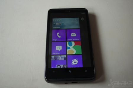 HTC HD7, móvil Windows Phone 7 a análisis (I)