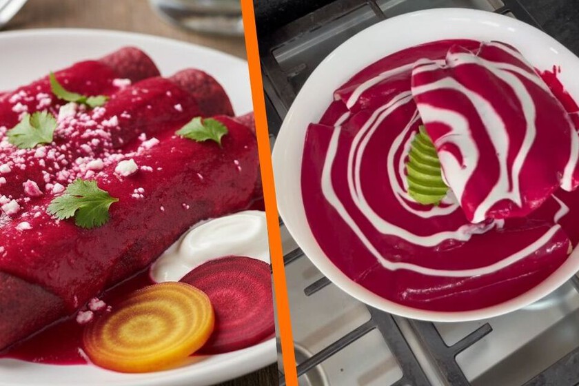 Cómo preparar enchiladas rosas: una receta ideal para ponerte romántico ...
