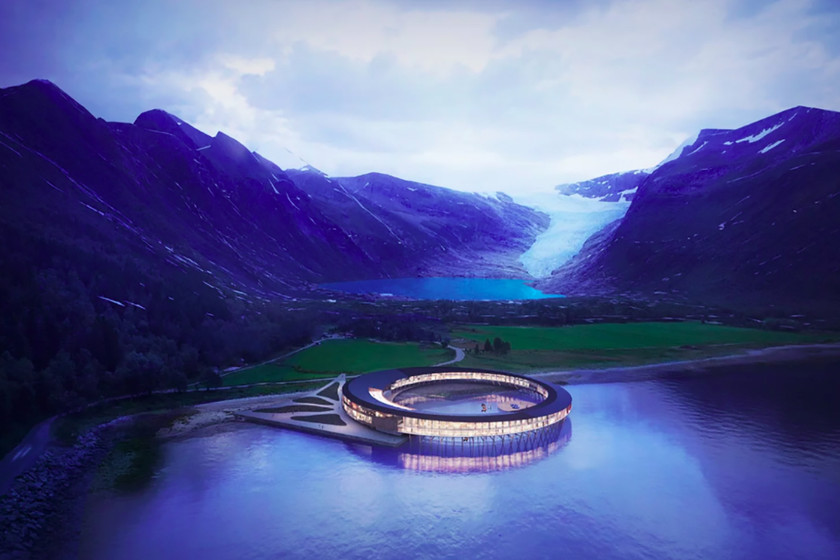 El hotel más ecológico del mundo es noruego, se llama Svart y quiere ...