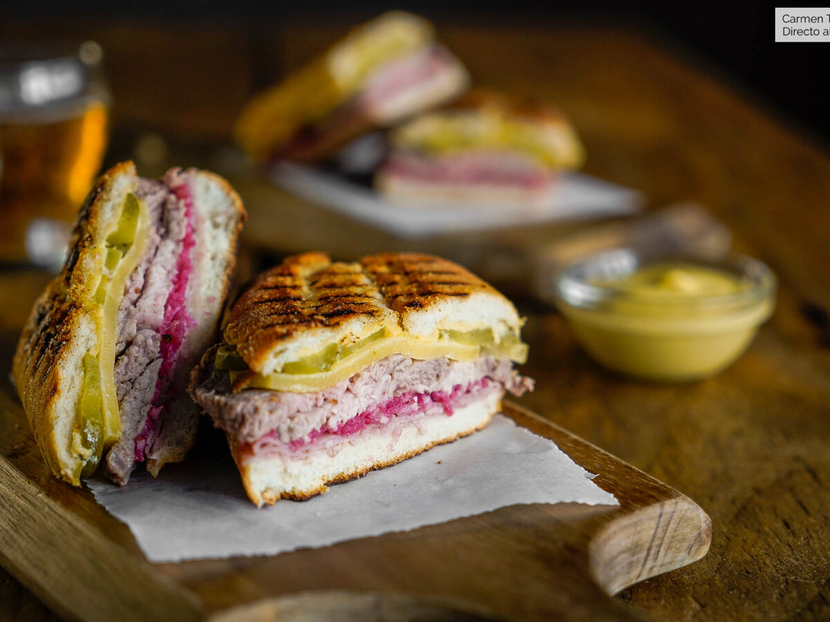 Sandwich Cubano Receta Facil