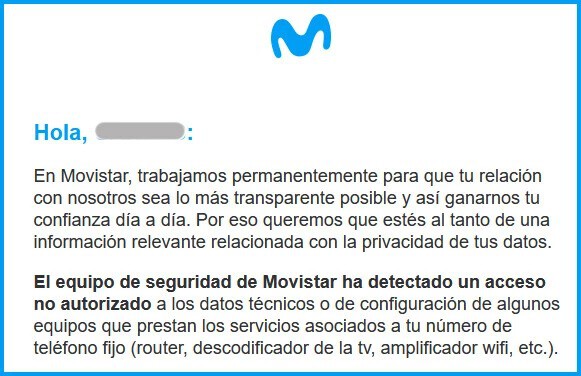Si tienes en casa O2 o Movistar, te van a pedir que cambies la clave ...