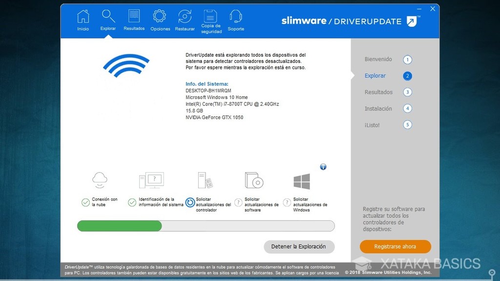 Cómo buscar todos los drivers que faltan en mi PC