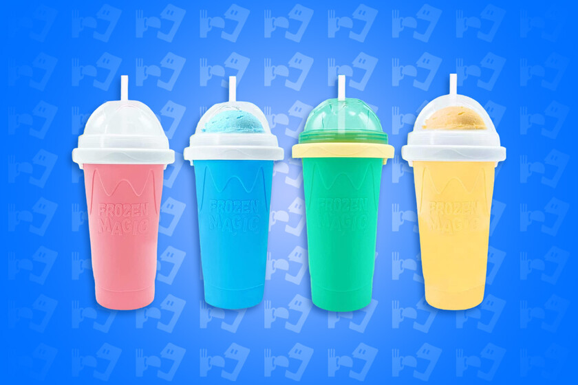Este famoso vaso mágico para hacer helados o raspados de TikTok lo ...