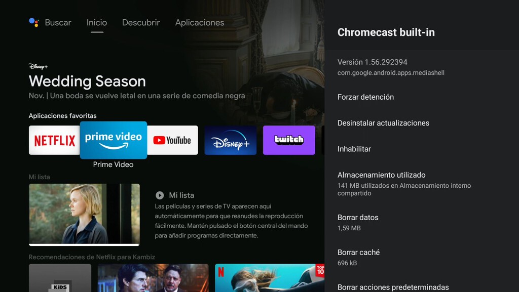 Cómo desactivar Chromecast en tu tele con Android TV para que nadie pueda enviar contenido