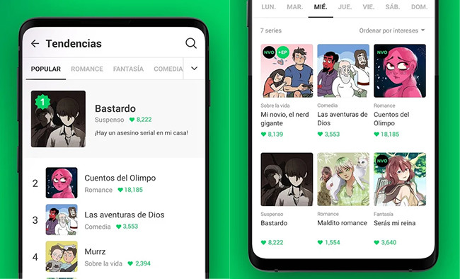 Las mejores aplicaciones para leer cómics en el móvil o la tablet